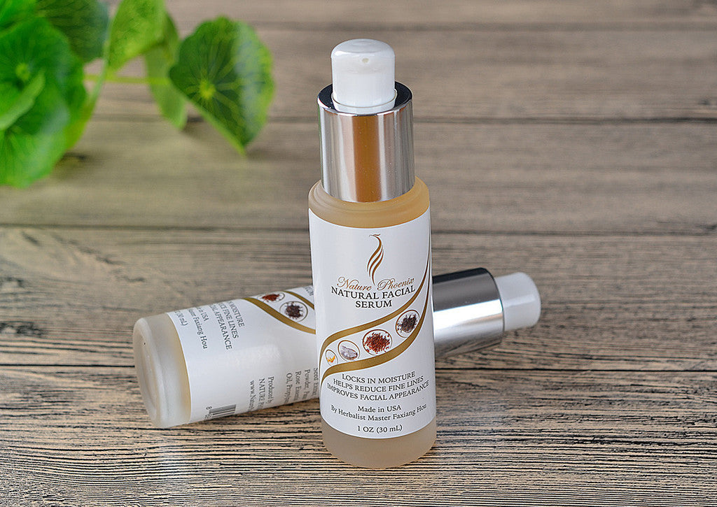 Nature Phoenix Organic Facial Serum 1 Oz (30 ml)