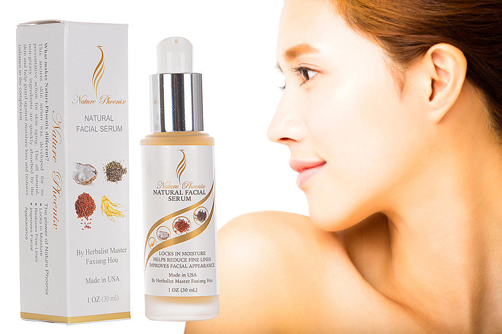 Nature Phoenix Organic Facial Serum 1 Oz (30 ml)